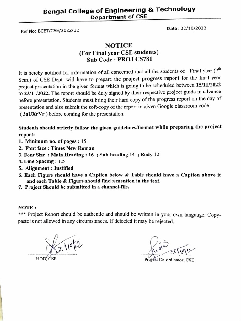 Final Year Project Presentation | PDF | Computing