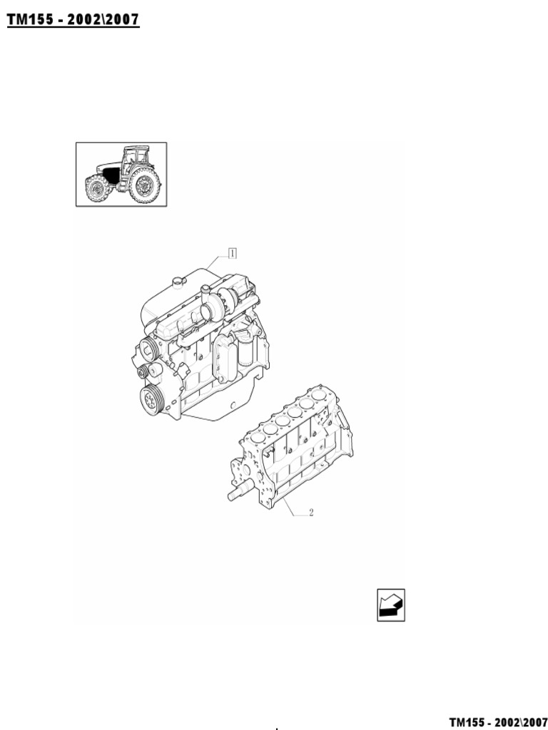 Tm155 - Parts | PDF | Pistão | Máquinas