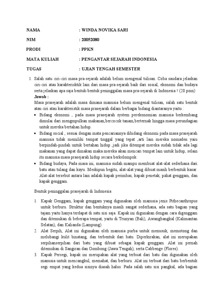 Uts Psi Winda Novika Sari | PDF