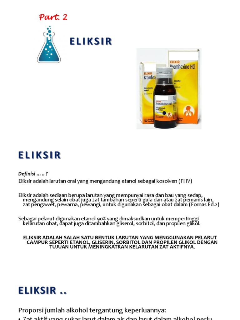 Elixir | PDF | Memasak, Makanan, & Anggur | Kesehatan Holistik