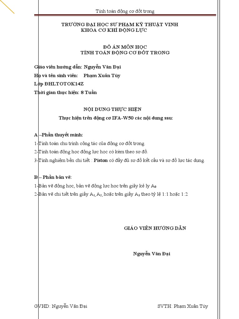 IFA W50 piston đẹp | PDF