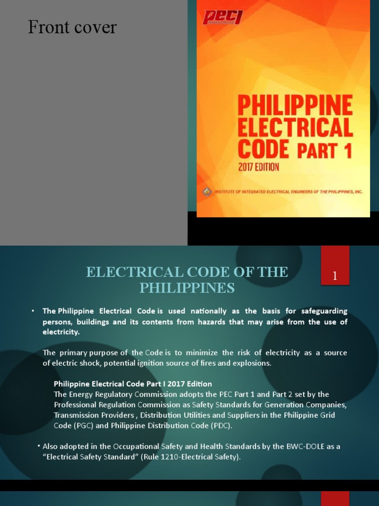 Electrical Code of The Philippines | PDF | Electrician | Licensure