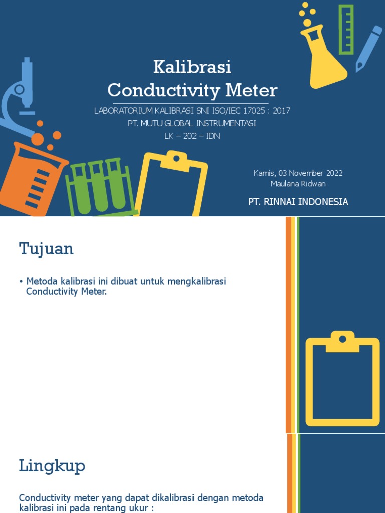 02 Kalibrasi Conductivity | PDF