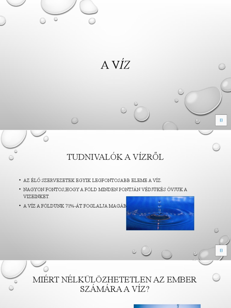A VÍz | PDF