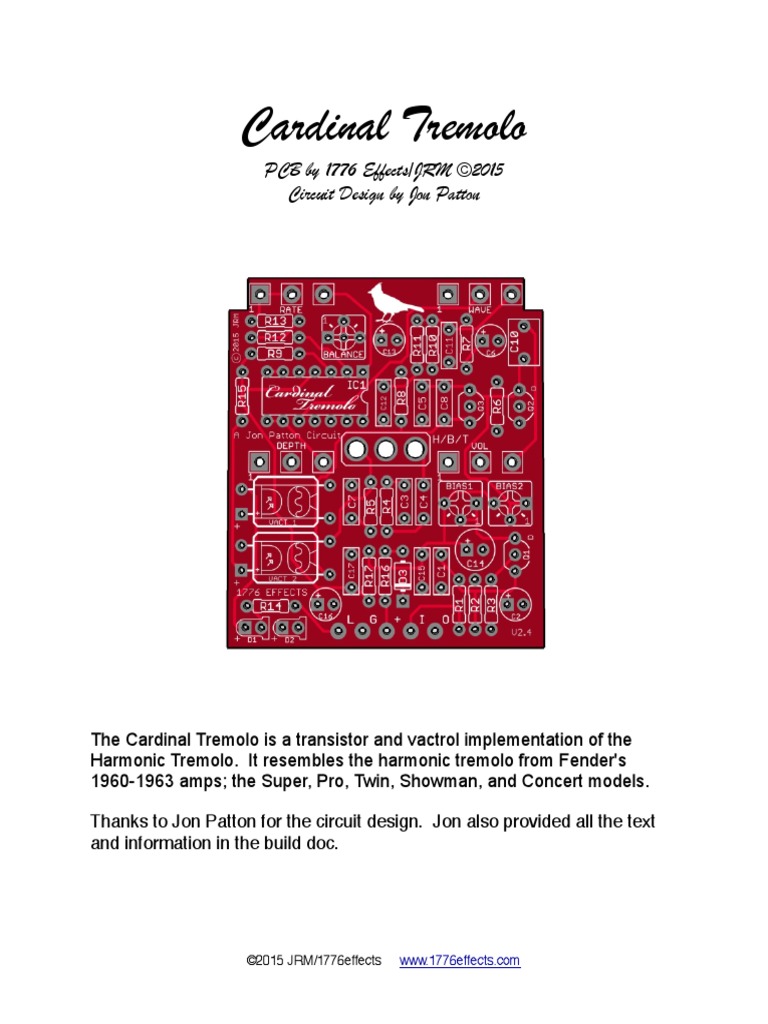 Cardinal Trem V2 | PDF | Amplifier | Operational Amplifier