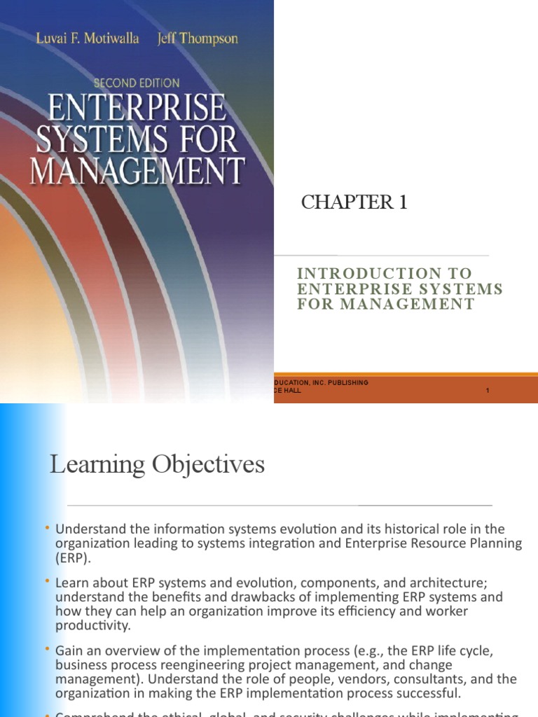 Topic1 IntroERP Student | PDF | Enterprise Resource Planning | Business Process