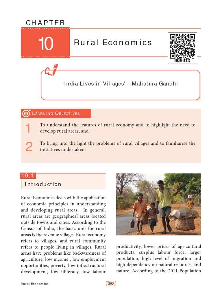 10 Rural Economics | PDF | Microfinance | Debt