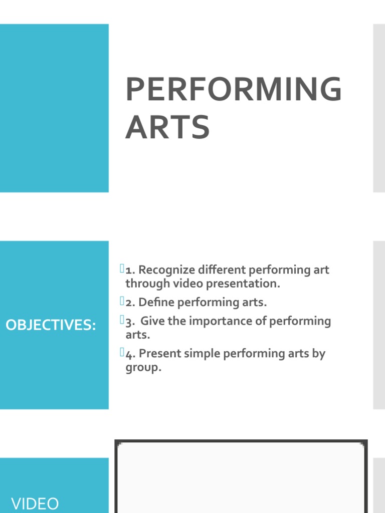 CPAR-PPT W3 DAY 1 Performing Arts | PDF