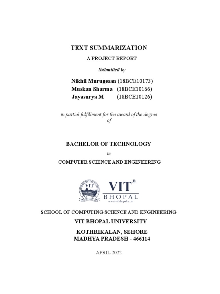 Capstone Project Report (AST) | PDF | Information | Machine Learning