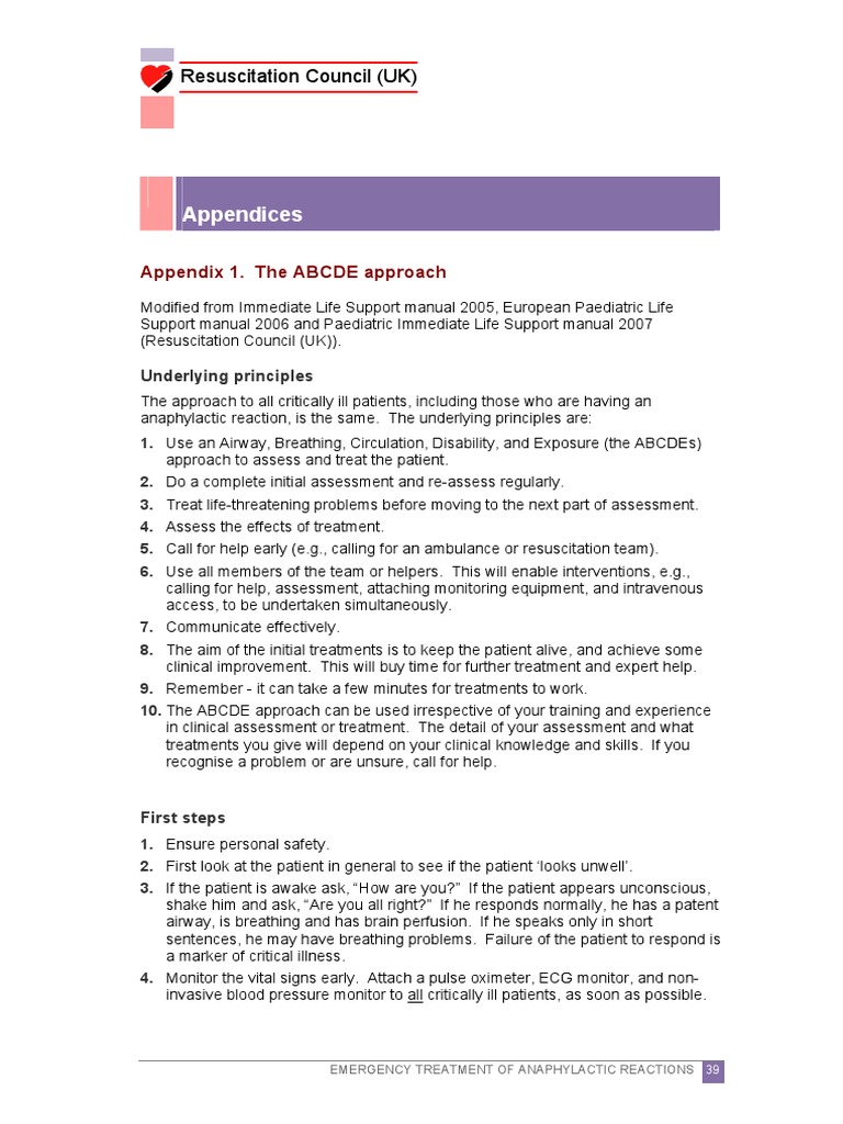 Abcde Erp39p44 | PDF | Blood Pressure | Shock (Circulatory)