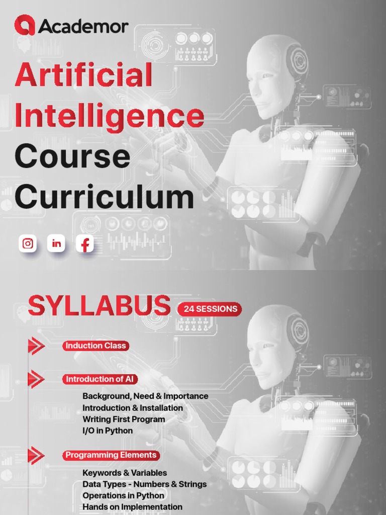 Artificial Intelligence Curriculum | PDF | Artificial Neural Network ...