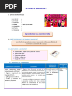 MIERCOLES 5 - SESIÓN DE APRENDIZAJE Divertido Es Agrupar Con Frutas | PDF | Cognición