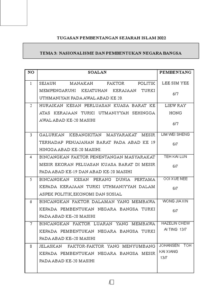 Pembentangan TEMA 3 2022 | PDF