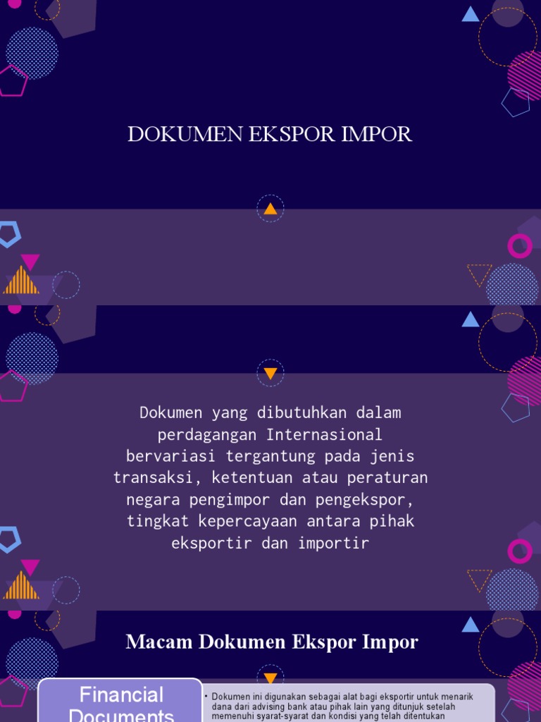 Dokumen Ekspor Impor Pdf