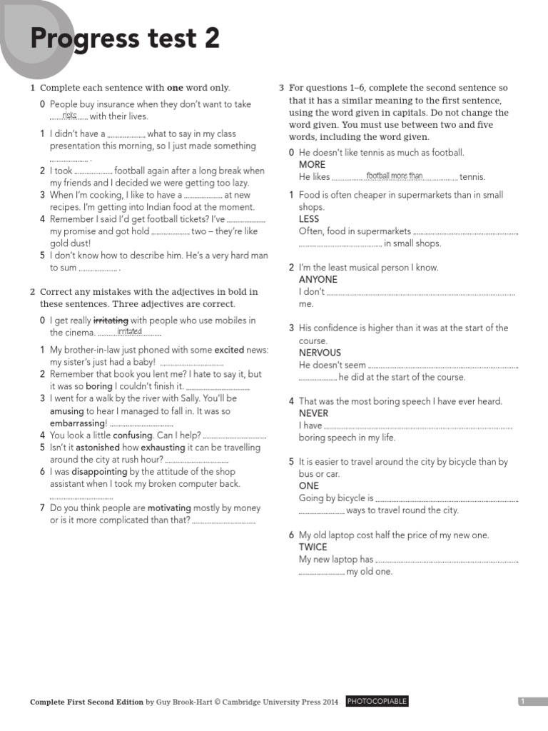 First Progress Test 2 | PDF | Mars | Planetary Science