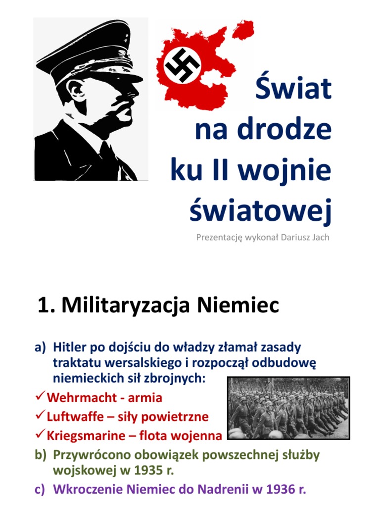 Świat Na Drodze Ku II Wojnie Światowej | PDF