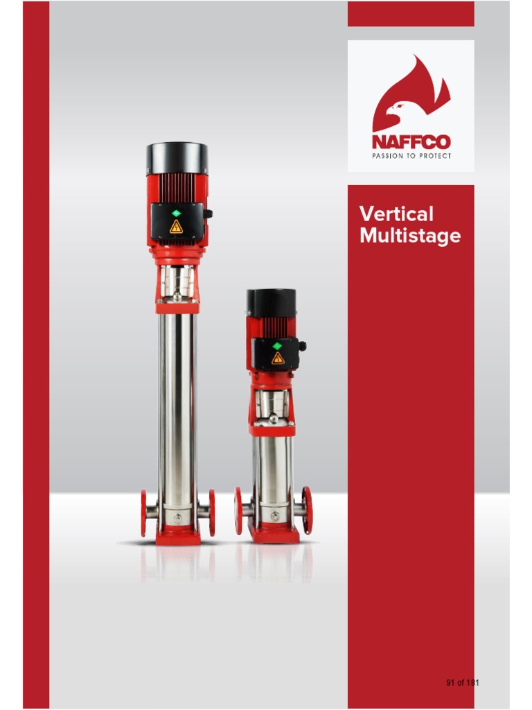 Naffco Jockey Pump | PDF | Pump | Electricity