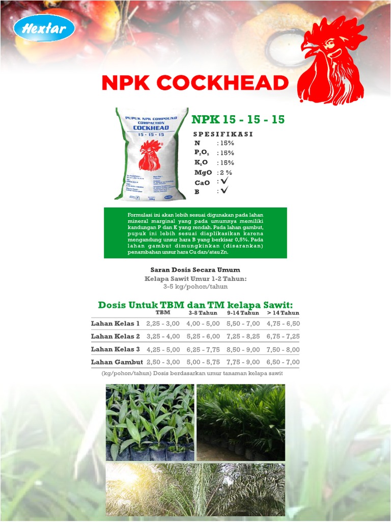 Brosur NPK Cockhead 15-15-15 | PDF