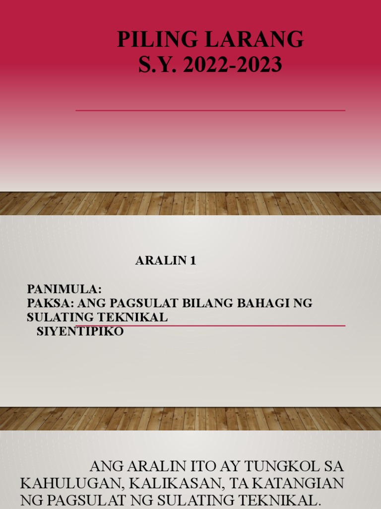 Piling Larang | PDF