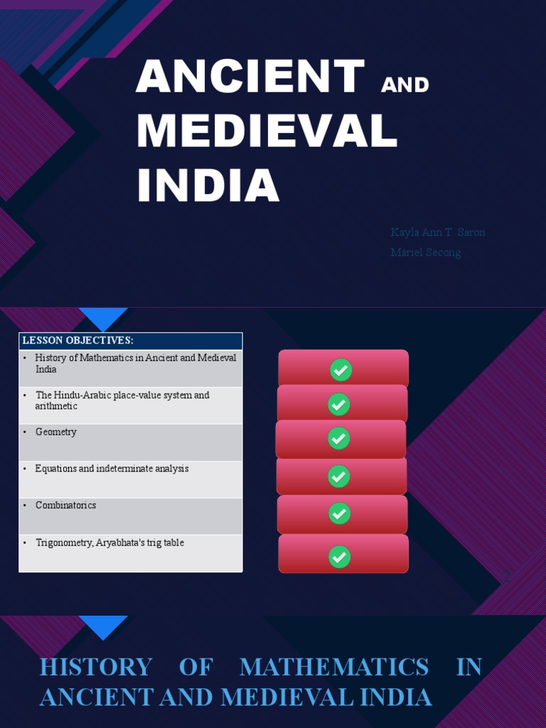 Mathematics in Ancient India | PDF | Trigonometry | Permutation
