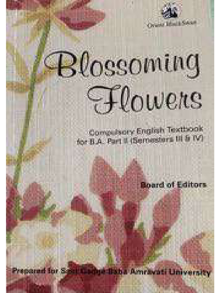 Blossoming Flowers Full Text Book | PDF