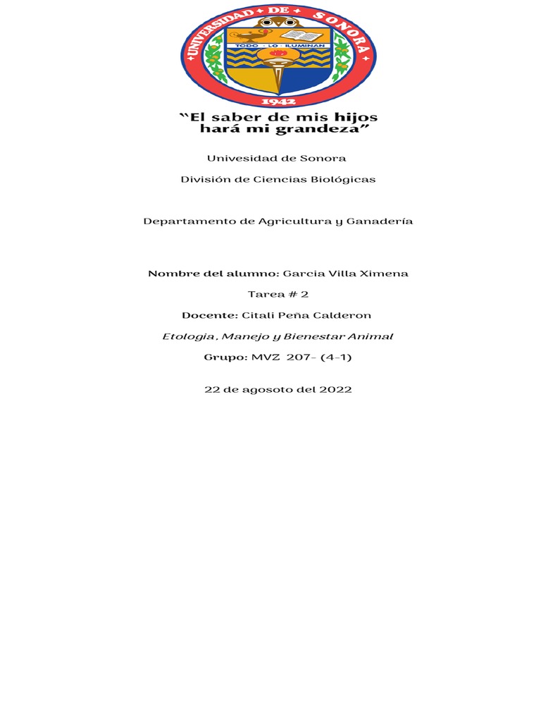 Historia de la etología: Orígenes y desarrollo de la ciencia del comportamiento animal | PDF ...
