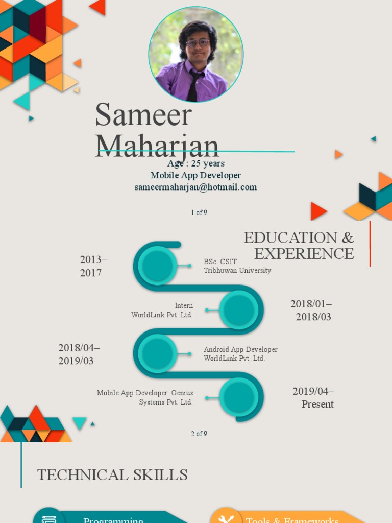 Sameer Maharjan | PDF | Mobile App | Google Play