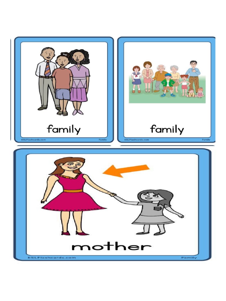 flashcards family | PDF