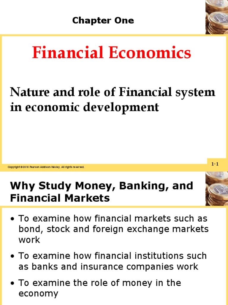 Financial Economics Chapter One | PDF | Financial Markets | Money