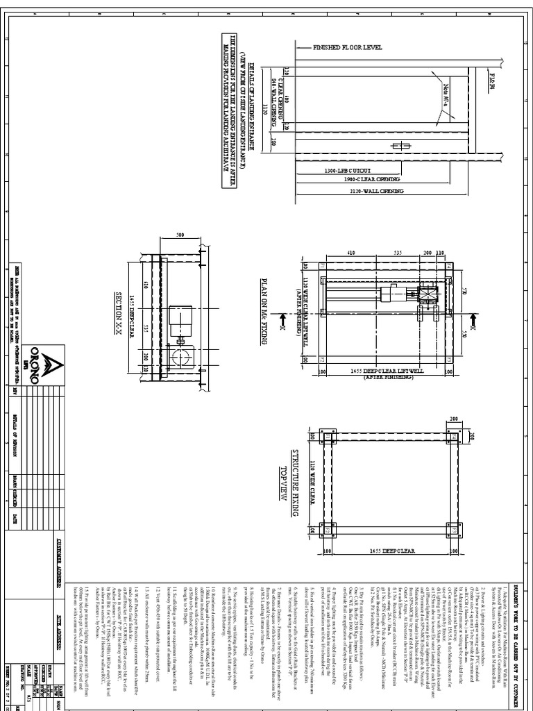 Home Lift - 02 | PDF | Elevator | Electrical Wiring