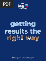 The Chevron Way: Values and Vision | PDF | Sustainability | Value (Ethics)