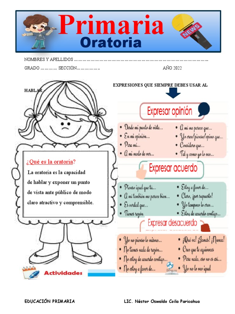 Ficha Del 1° y 2° Primaria - Ficha 1,2,3 | PDF