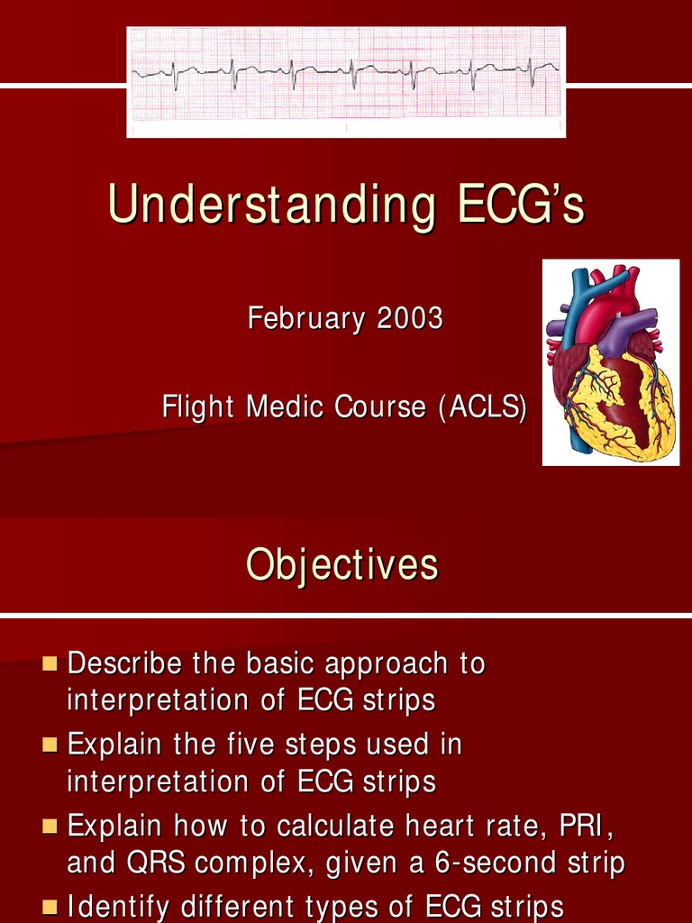 ECG Interpretation | PDF | Electrocardiography | Cardiology