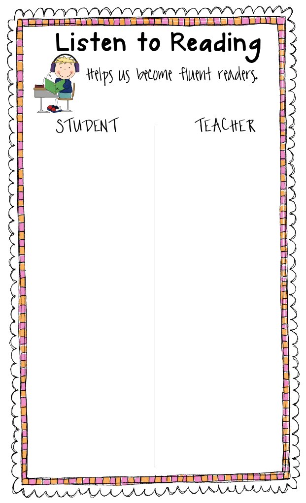 Daily Five T Charts | PDF