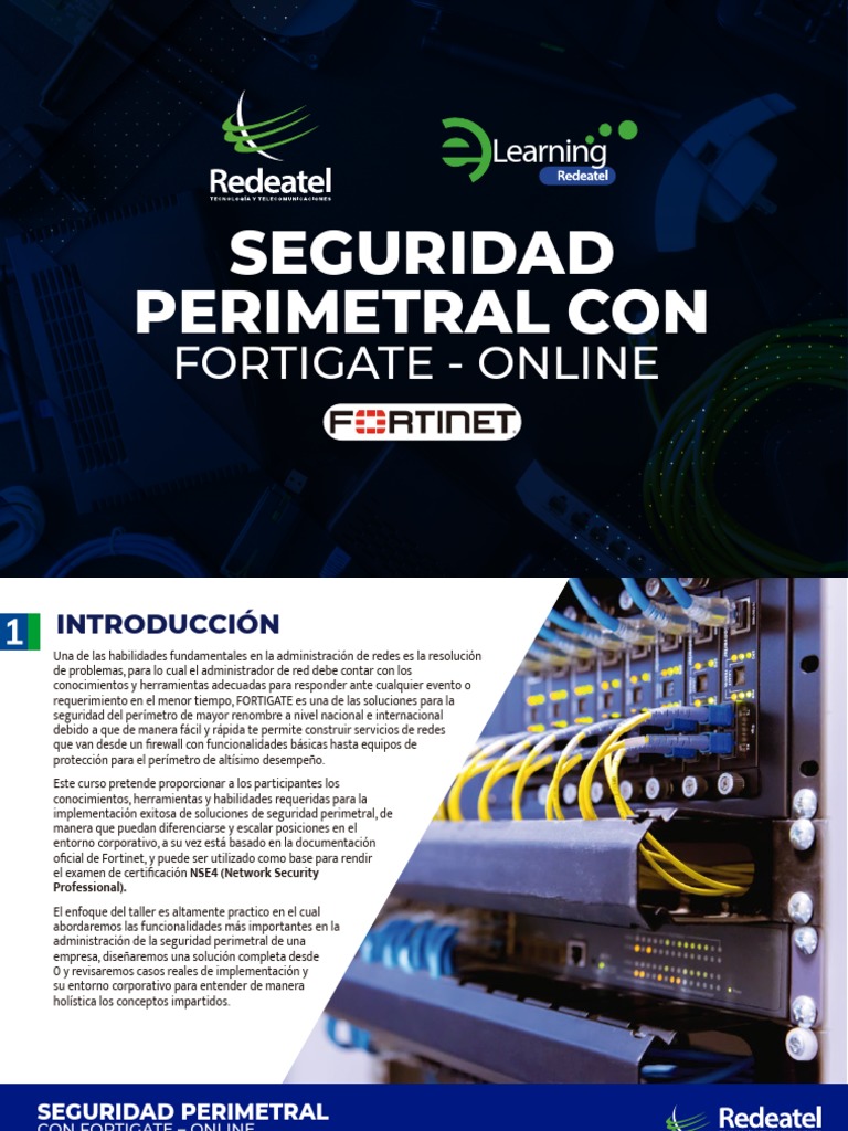 Brochure - Seguridad Perimetro Fortigate | PDF | Cortafuegos (informática) | Red privada virtual
