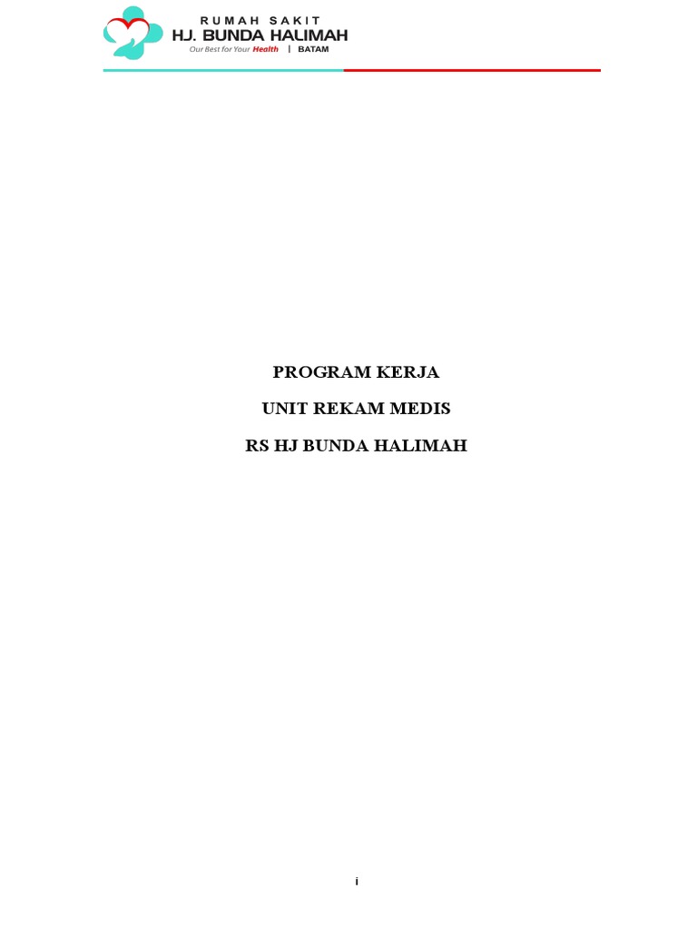 Program Kerja Unit Rekam Medis | PDF | Pengelolaan Keuangan & Uang ...