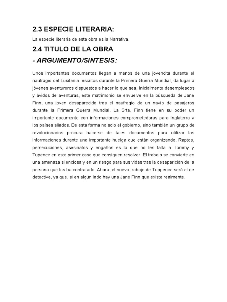 El Misterioso Señor Brown | PDF