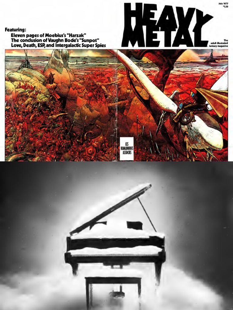 Heavy Metal v01 04 July 1977 | PDF