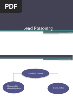 Lead Poisoning | PDF | Lead | Clinical Medicine