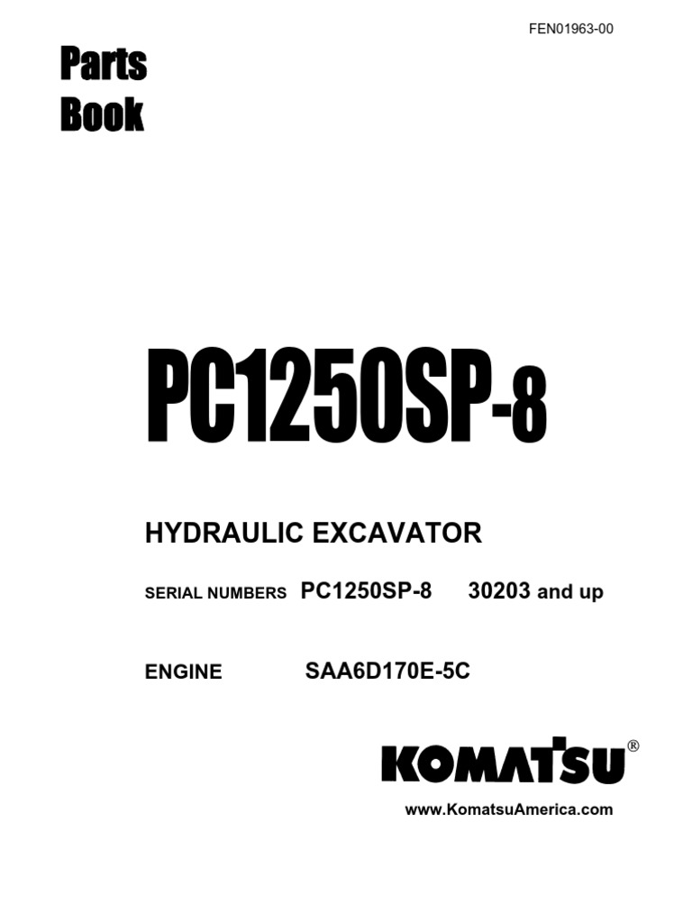PC1250SP-8 PARTES - All | PDF | Internal Combustion Engine | Motor Oil