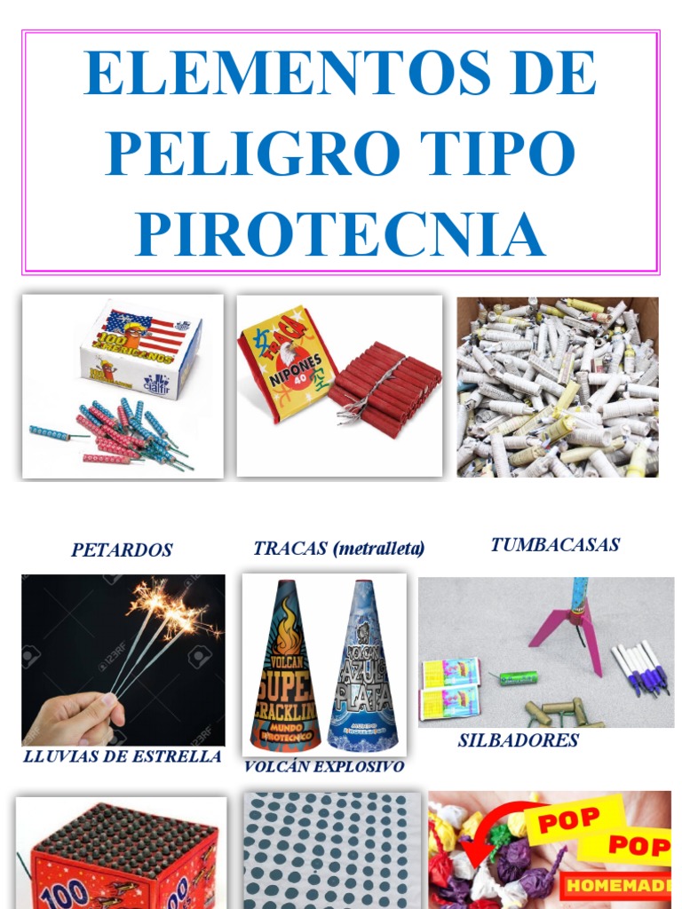 Elementos de Peligro Tipo Pirotecnia | PDF | Metáfora | Lingüística