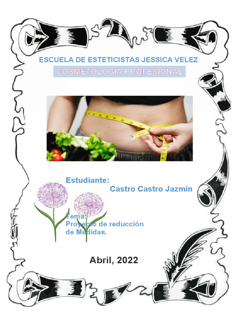 Proyecto Reduccion de Medidas22 | PDF | Tejido adiposo | Masaje