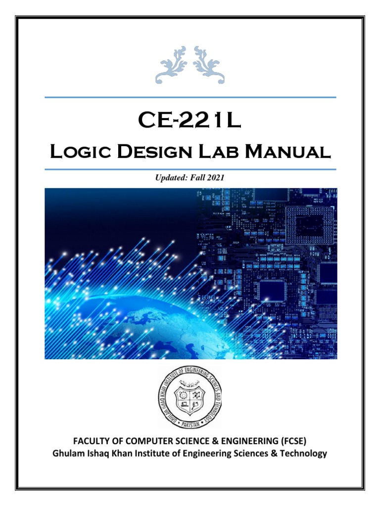 CE-221 Lab Manual (New) | PDF | Logic Gate | Teaching Mathematics