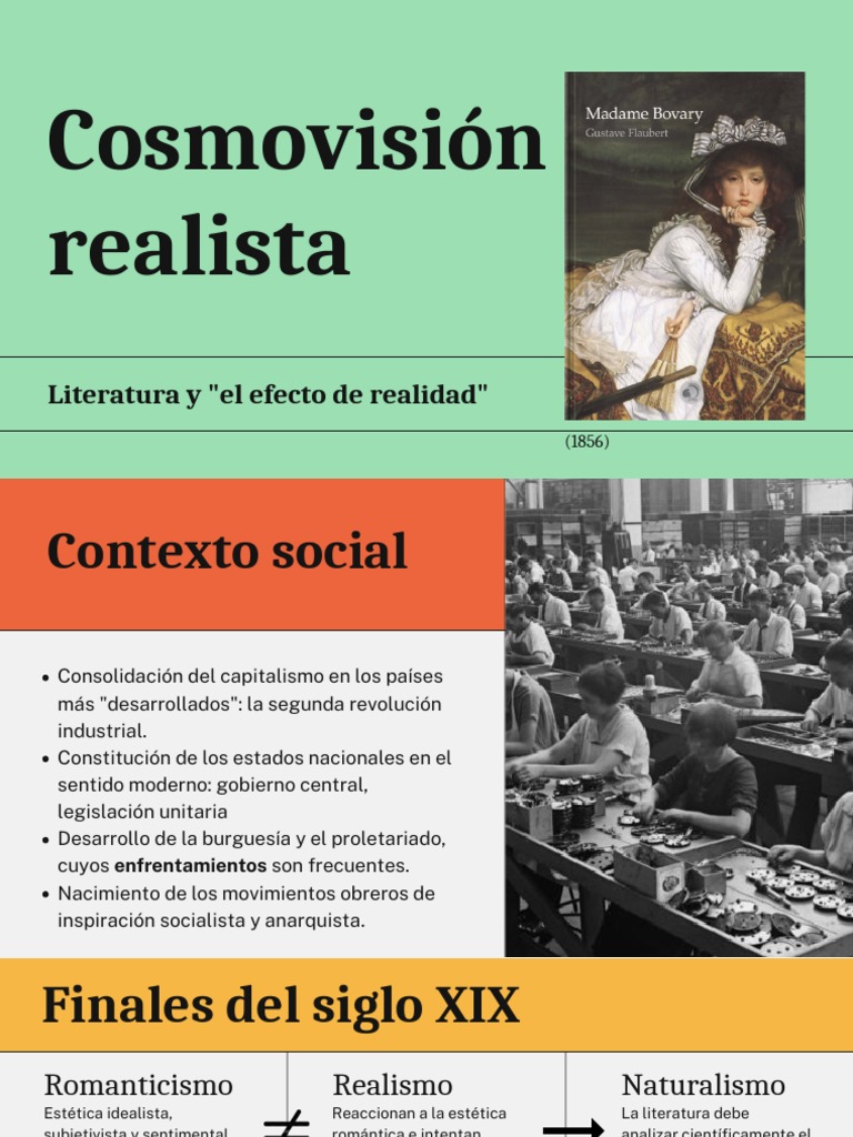 Cosmovisión realista | PDF | Realismo literario | Paradigma