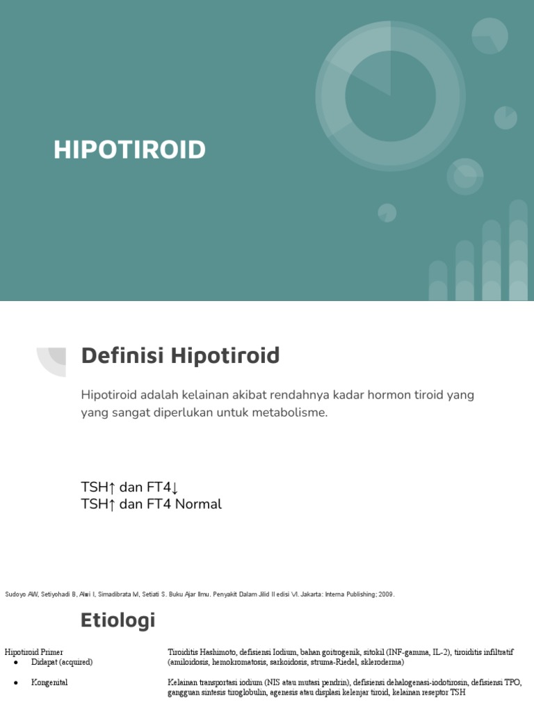 Hipo Dan Hipertiroid | PDF