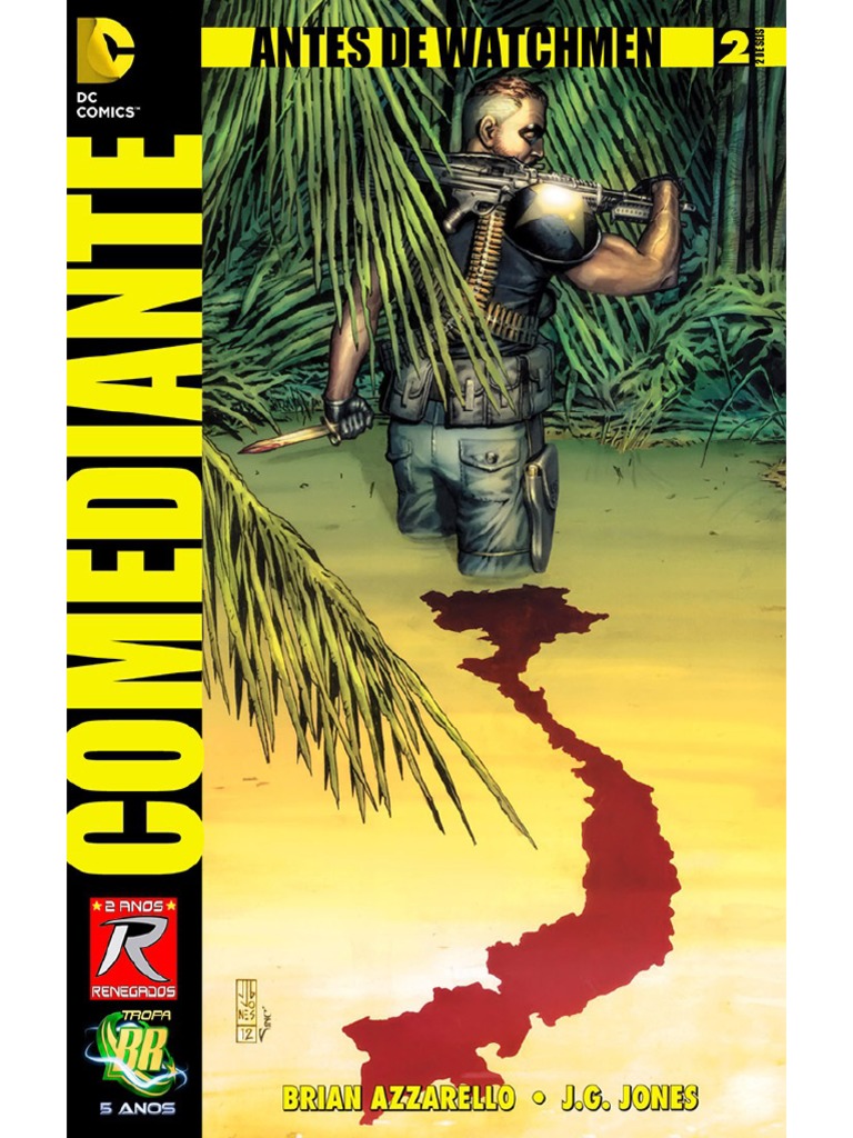 Antes de Watchmen - Comediante - Alan Moore | PDF