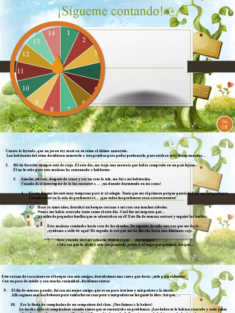 ¡Sígueme Contando! | PDF