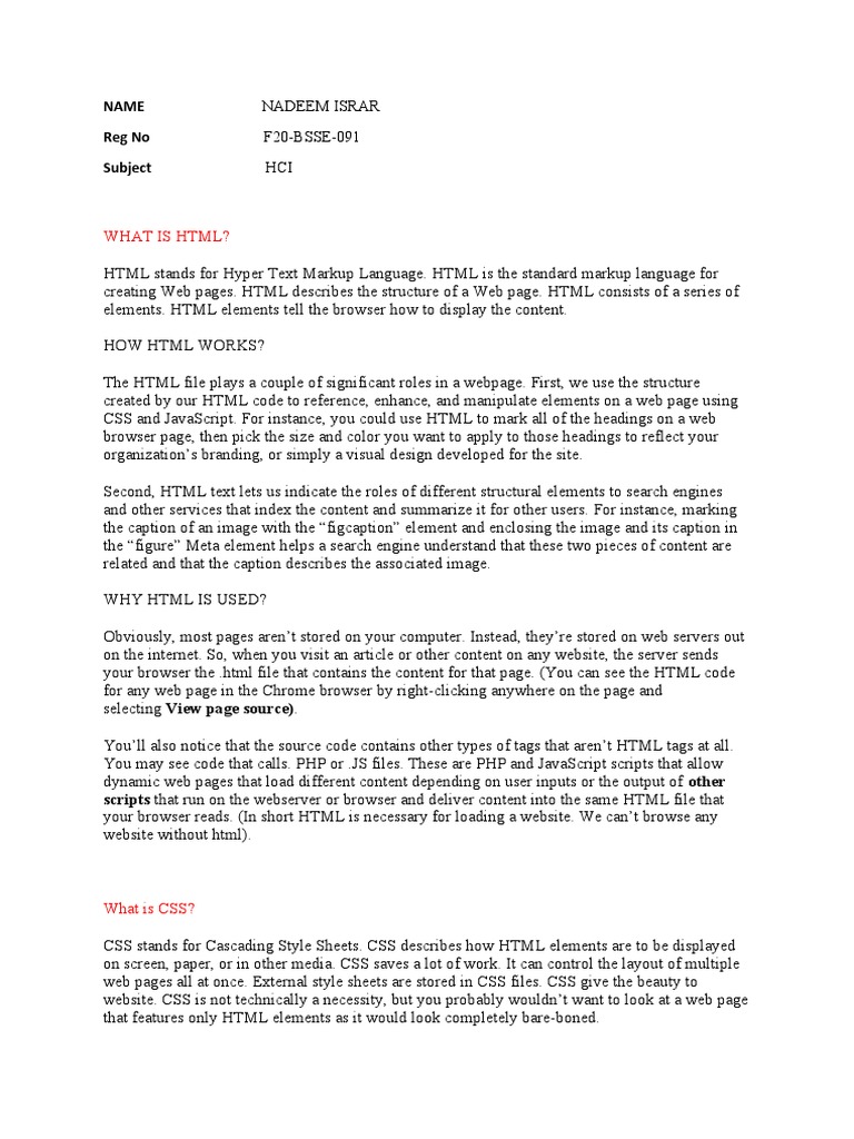 What Is Html Php Java Cript Pdf Angular Js World Wide Web 