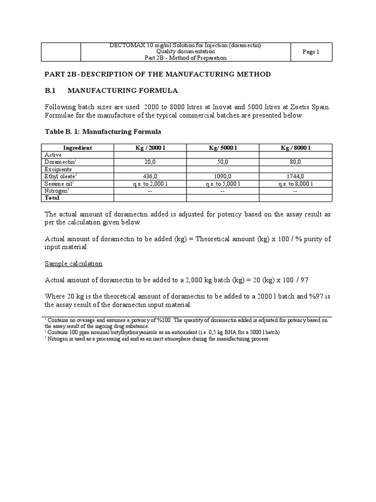Part2b-Manufacturing-Process 97 | PDF | Sterilization (Microbiology ...
