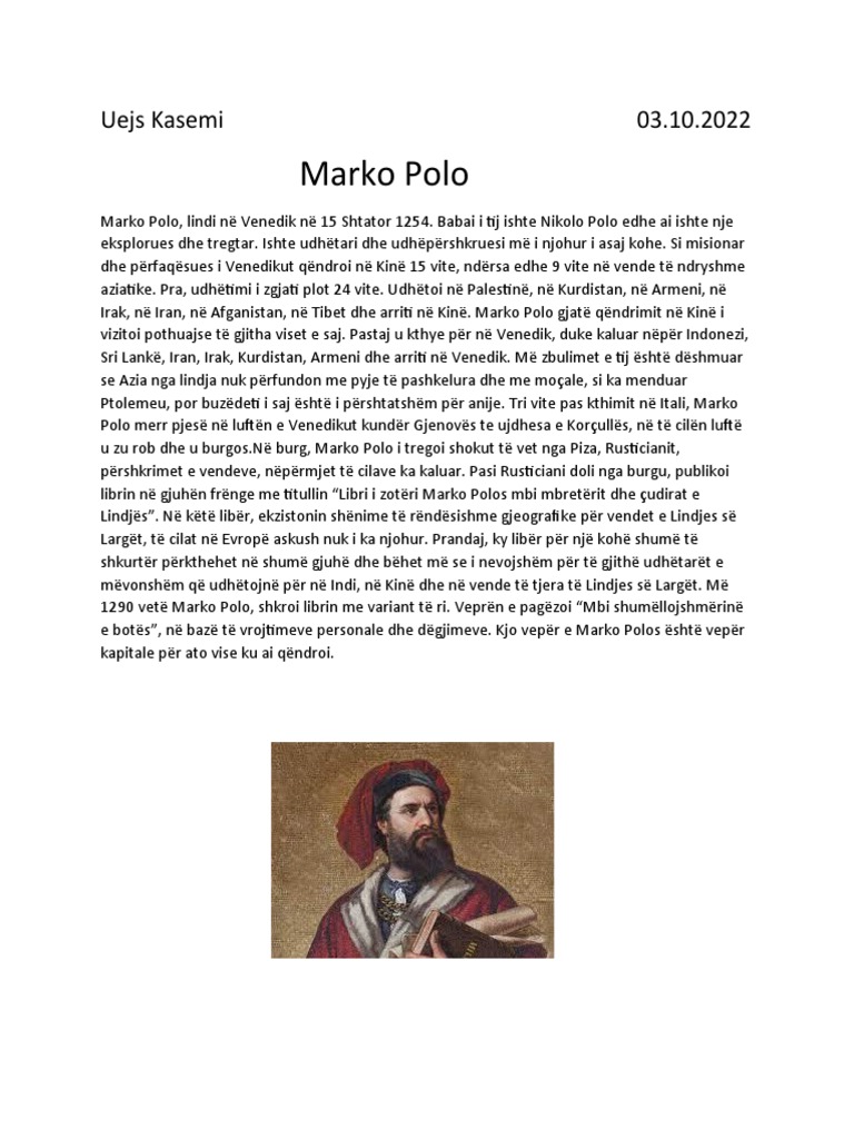 Marko Polo | PDF